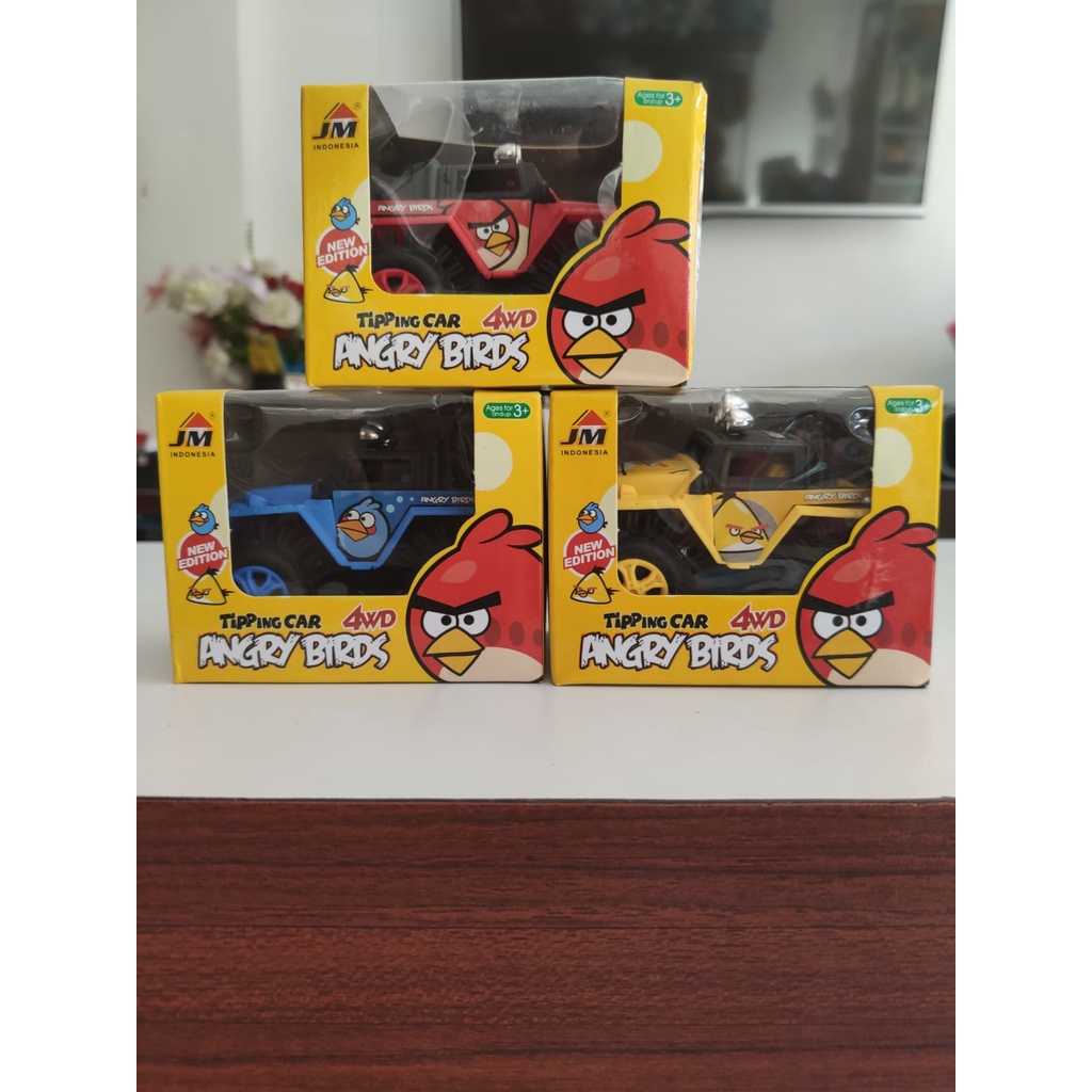 Jual TIPPING CAR 4WD / MINI CAR ANGRY BIRD DAN DORAEMON | Shopee Indonesia
