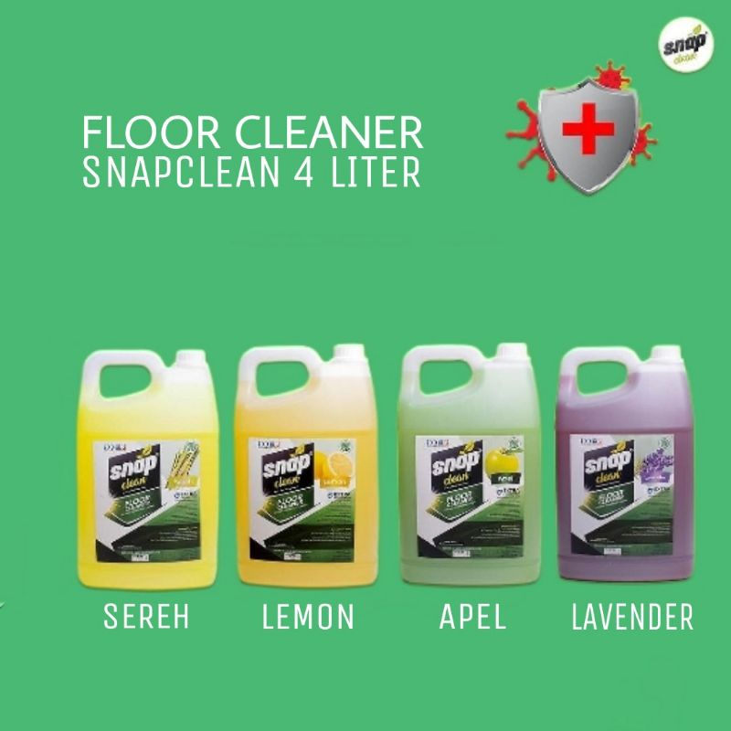 Jual SNAP CLEAN PEMBERSIH LANTAI, FLOOR CLEANER, SABUN PEL LANTAI WANGI ...