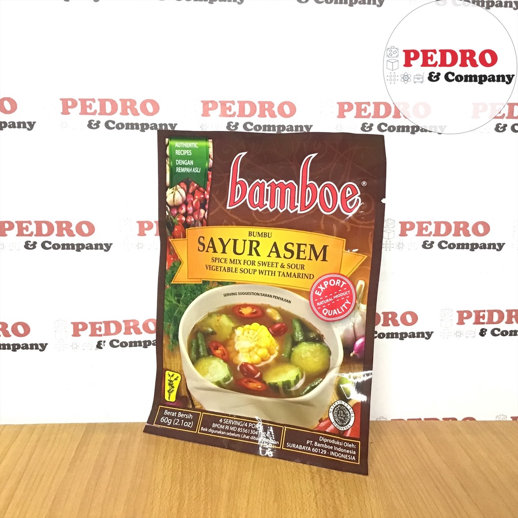 Jual Bamboe bumbu sayur asem 60 gram - sweet sour vegetable soup ...