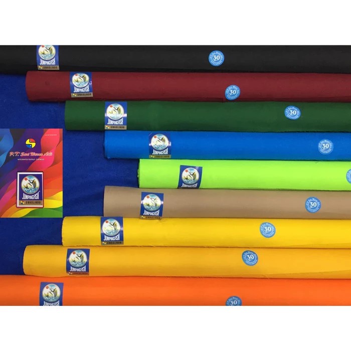 Jual KAIN MURAH BERKUALITAS TETERON TC JUMPING FISH BENDERA UMBUL-UMBUL ...