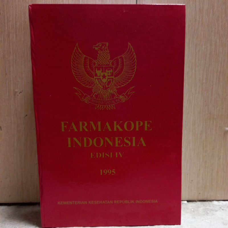 Jual FARMAKOPE INDONESIA EDISI KEEMPAT | Shopee Indonesia