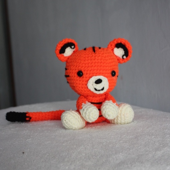 Jual amigurumi boneka harimau / macan | Shopee Indonesia