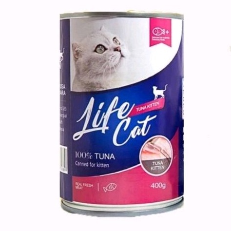 Jual Life Cat Kaleng Kitten Tuna 400 gr | Shopee Indonesia
