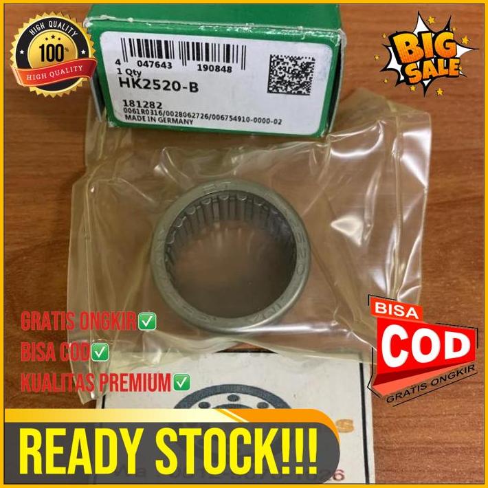 Jual Needle Bearing Hk 2520 Ina Asli Hk2520-B | Shopee Indonesia