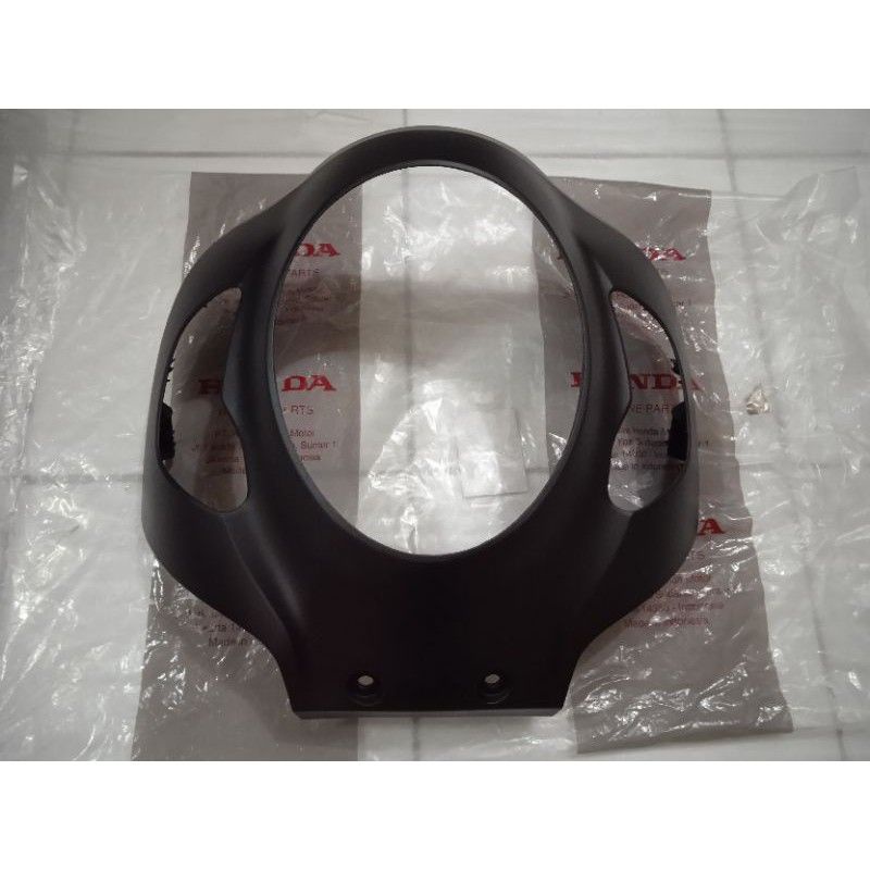 Jual tameng lampu depan scoopy k2f original hitam dof kap lampu scoopy ...