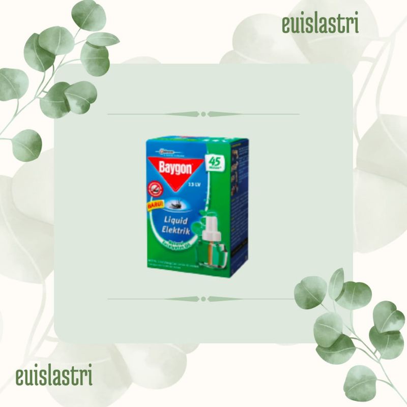 Jual Pcs Baygon Liquid Electric Refill Eucalyptus Oil 33 ml | Shopee Indonesia