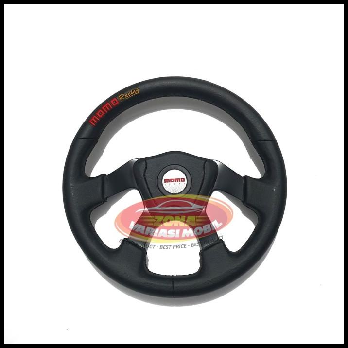 Jual Stir Racing Steer Mobil Universal Momo K4 Crab 14 Inch Hitam Black ...