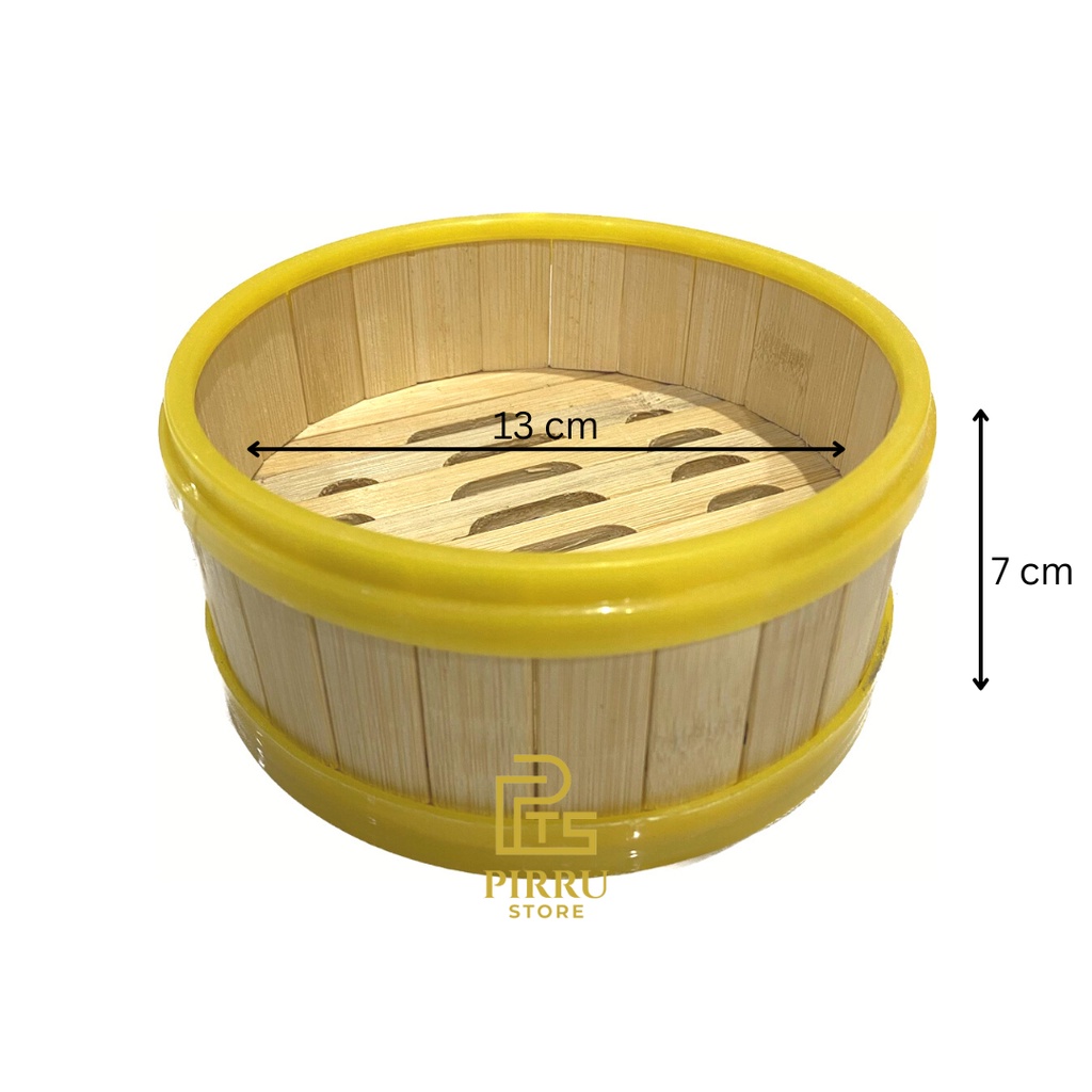 Jual Klakat Dimsum Import 13 ,14 , 16 , 18 Cm / Steamer Dimsum bamboo ...