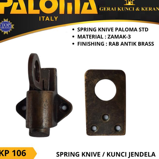 Jual Spring Knive PALOMA SKP 106 STANDARD RAB | Kunci Jendela | Knip ...
