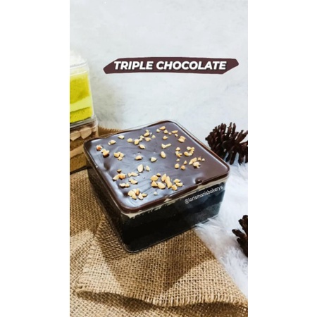 Jual dessert box triple coklat | Shopee Indonesia