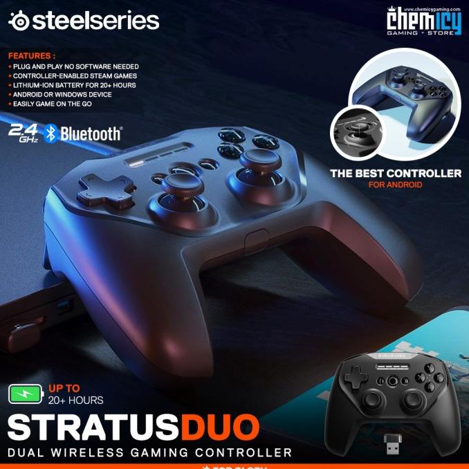 Jual Steelseries Stratus Duo Wireless Gaming Controller / Gamepad ...