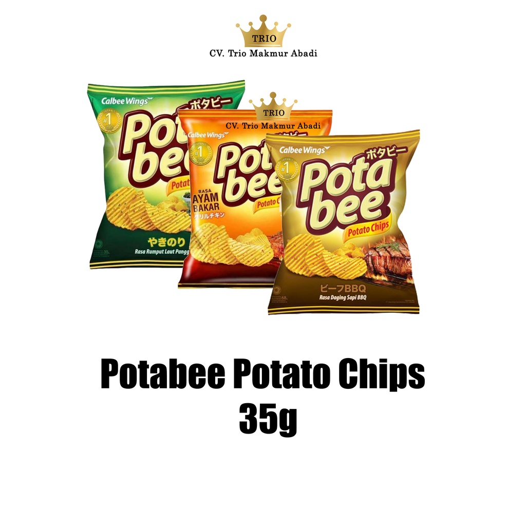 Jual Potabee Potato Chips 35g | Shopee Indonesia