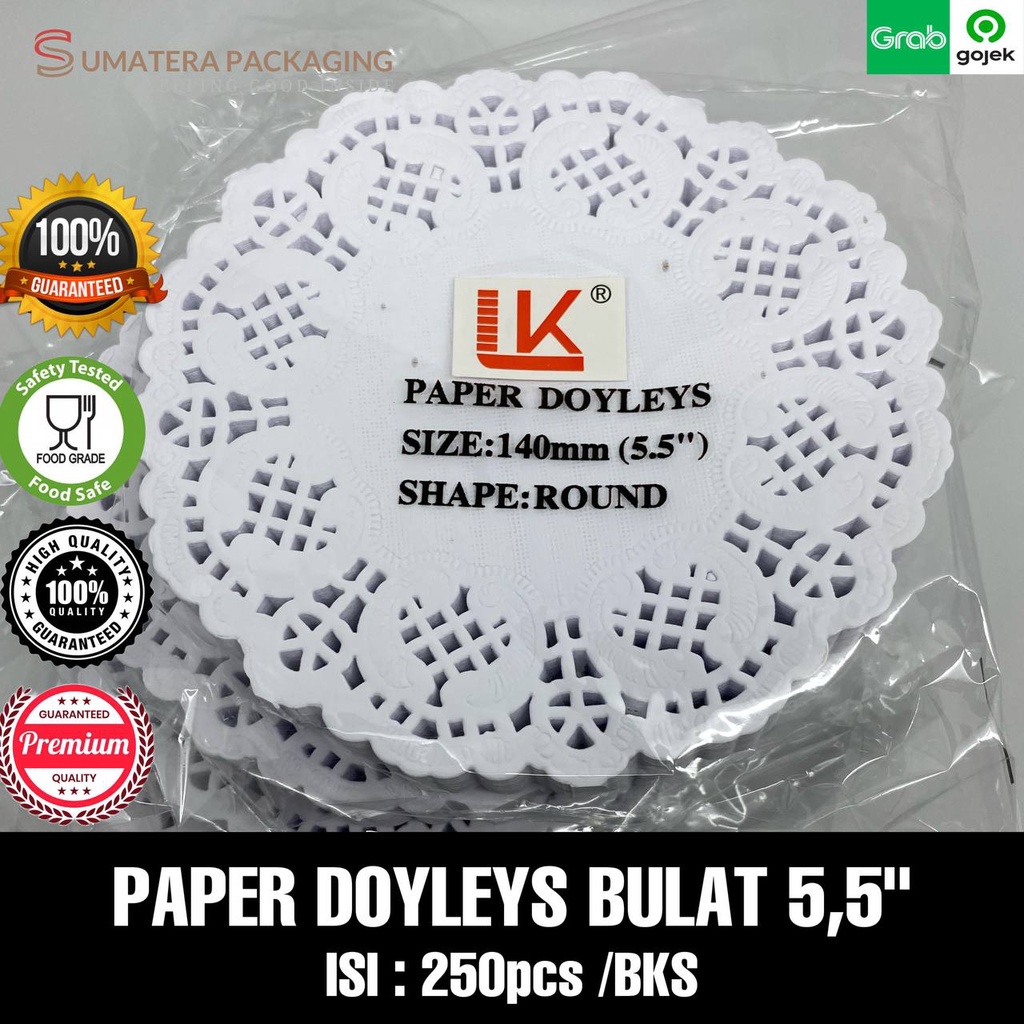 Jual Doyleys Paper / Doilies Paper / Doily Paper / KERTAS Doyley paper ...