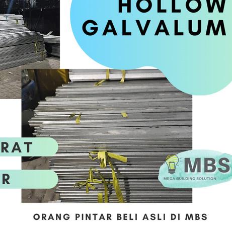 Jual Hollow Galvalum 2x4 0.4mm, Hollo Las Gypsum, Holo Gipsum ...