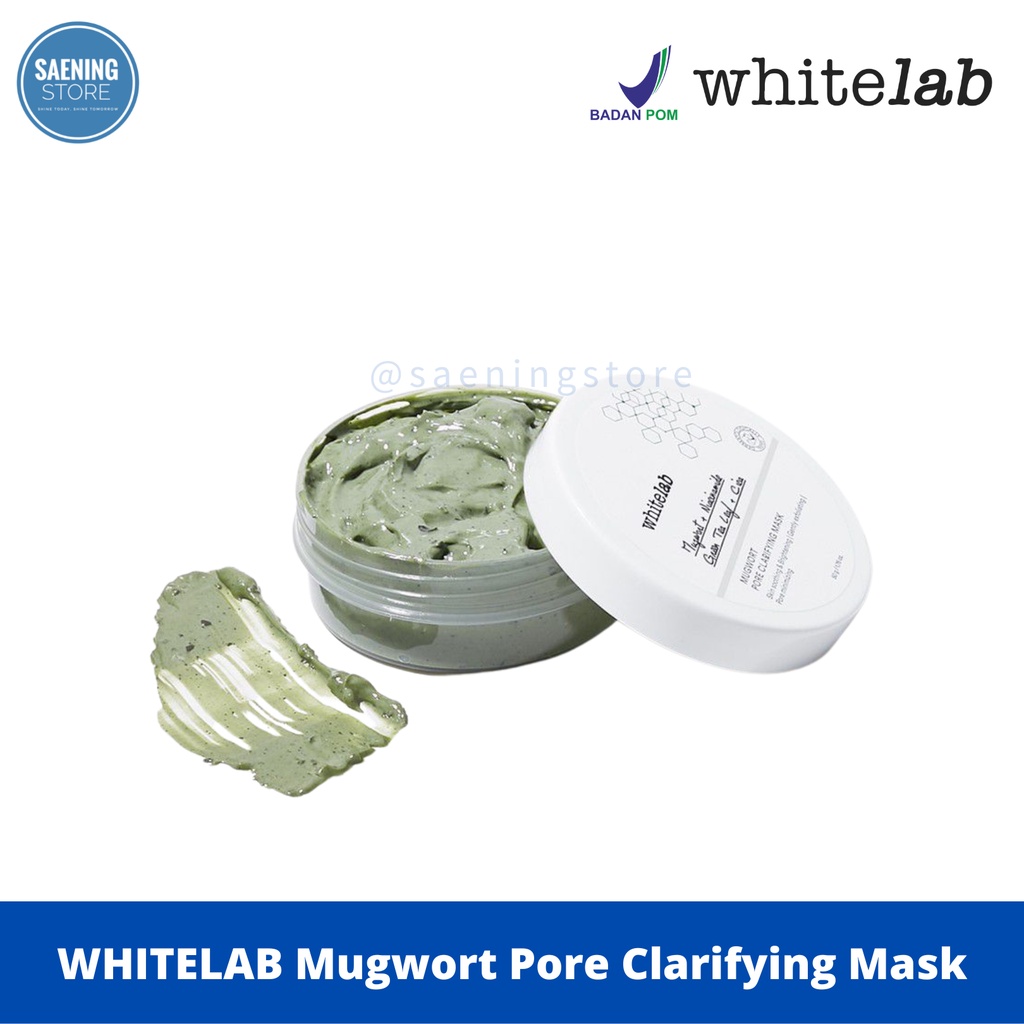 Jual Whitelab Mugwort Pore Clarifying Mask - Masker Pori Pori Kecil ...