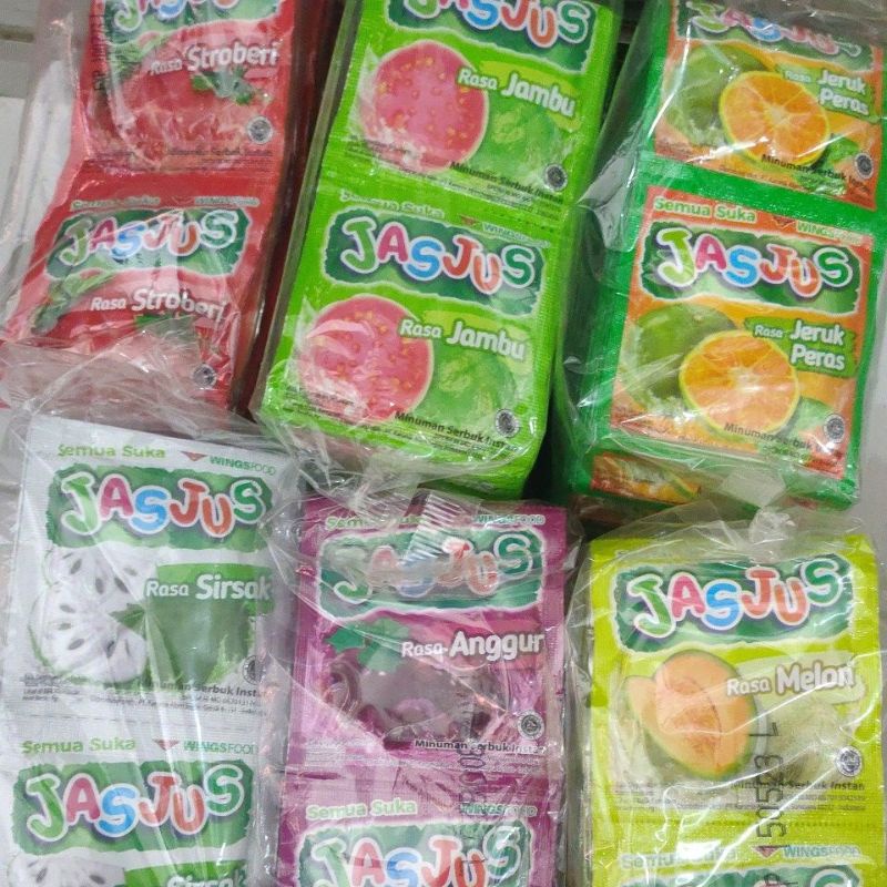 Jual Jas Jus Jasjus Bubuk 8G 1 Pak Isi 5 Renceng All Variant | Shopee ...
