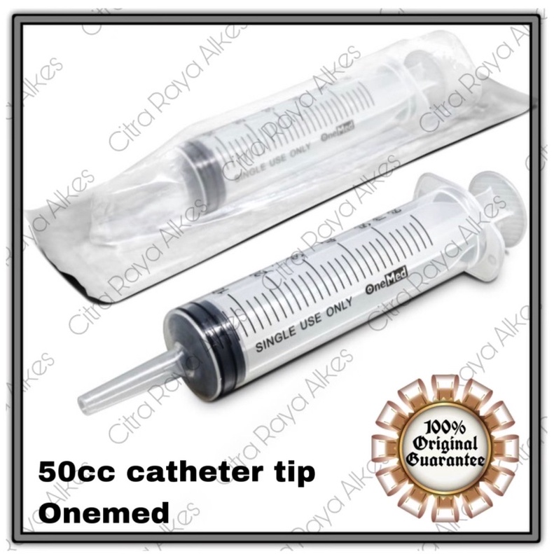 Jual 50cc Catheter Tip Onemed / Feeding Syringe Onemed 50cc | Shopee ...