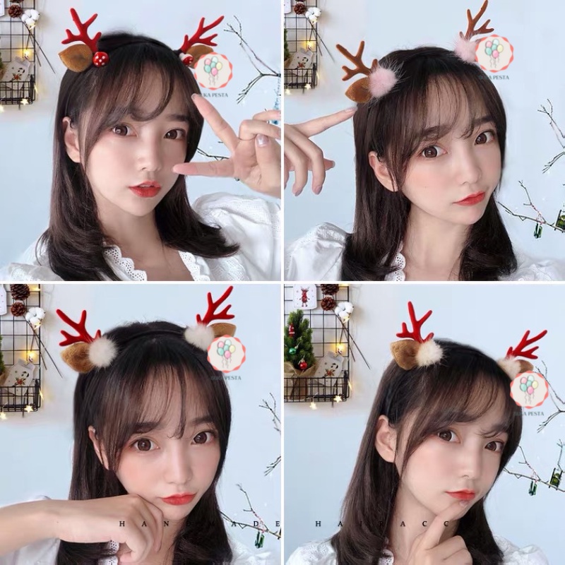 Jual BANDO NATAL RUSA LED / BANDO MERRY CHRISTMAS / BANDO REINDEER ...