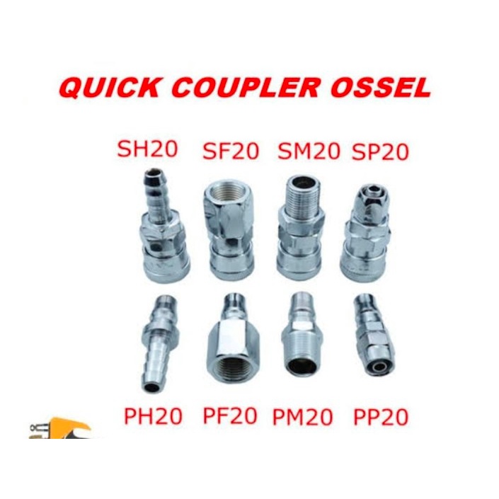 Jual QUICK COUPLER pf ph pm sh sm sp 20 | Shopee Indonesia