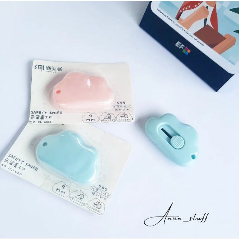 Jual Mini cutter aesthetic bentuk lucu super tajam | Shopee Indonesia