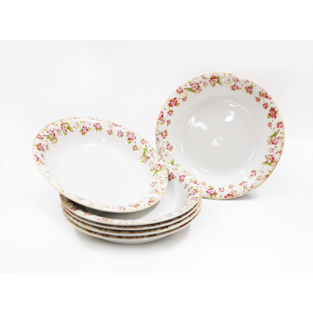 Jual Vicenza Dinner Plate 9.25 inch - Piring Makan SPA3620 (6 Pcs ...