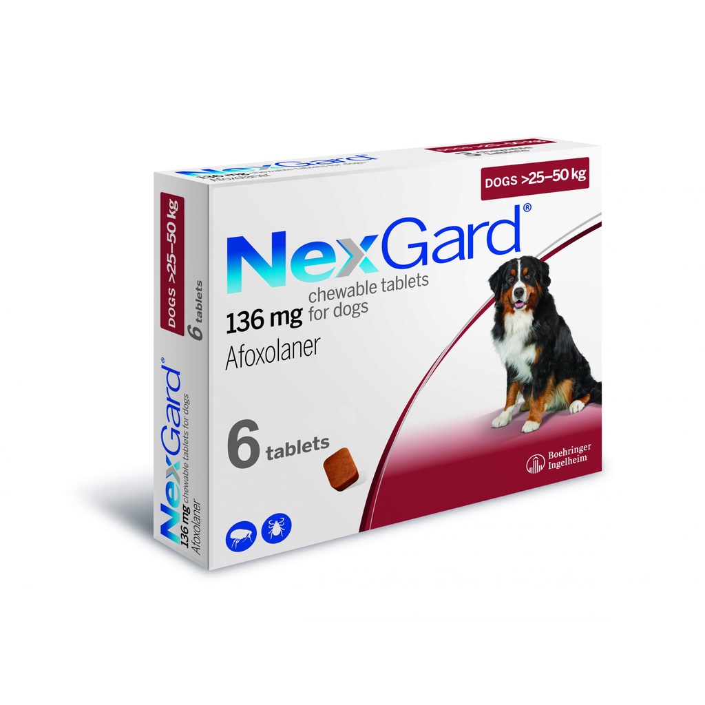 Jual NexGard XL / Extra Large Dog 25 - 50KG HARGA PER TABLET - Obat ...