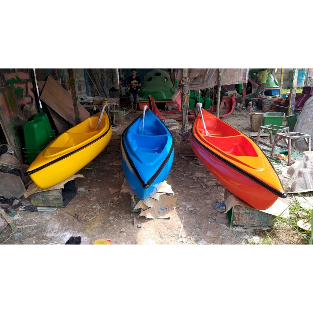 Jual perahu kano deble,perahu kayuh atau dayung | Shopee Indonesia