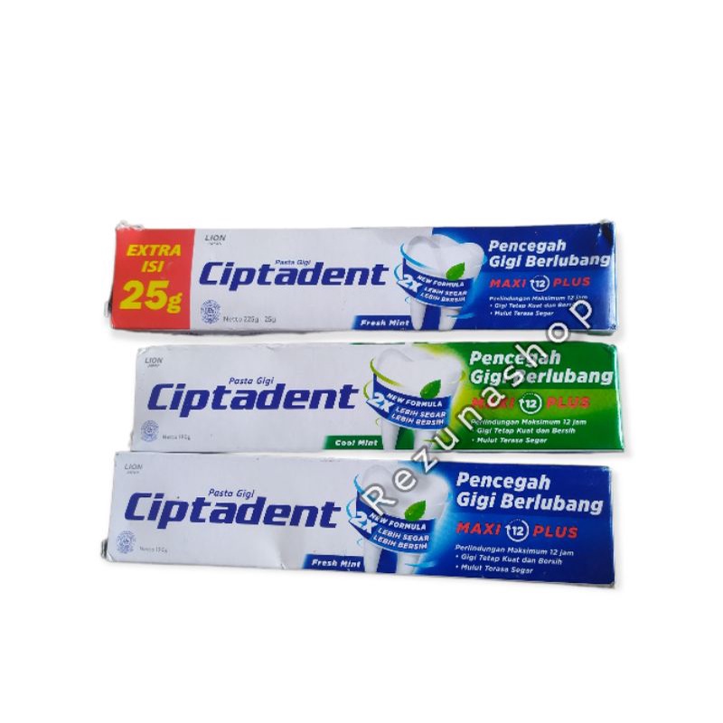 Jual Ciptadent pasta gigi maxi 12 plus 190gr 225gr | Shopee Indonesia