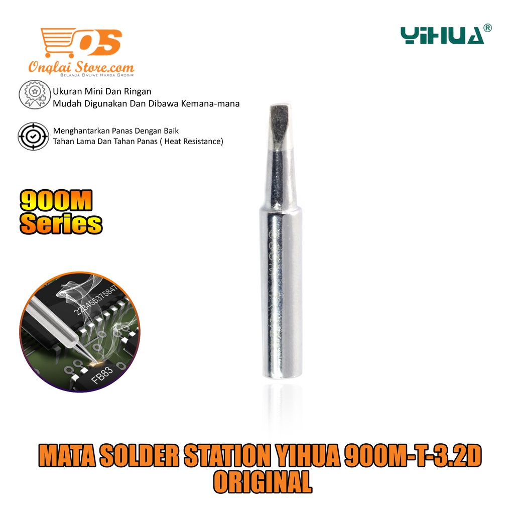Jual MATA SOLDER STATION YIHUA 900M-T-3.2D ORIGINAL | Shopee Indonesia