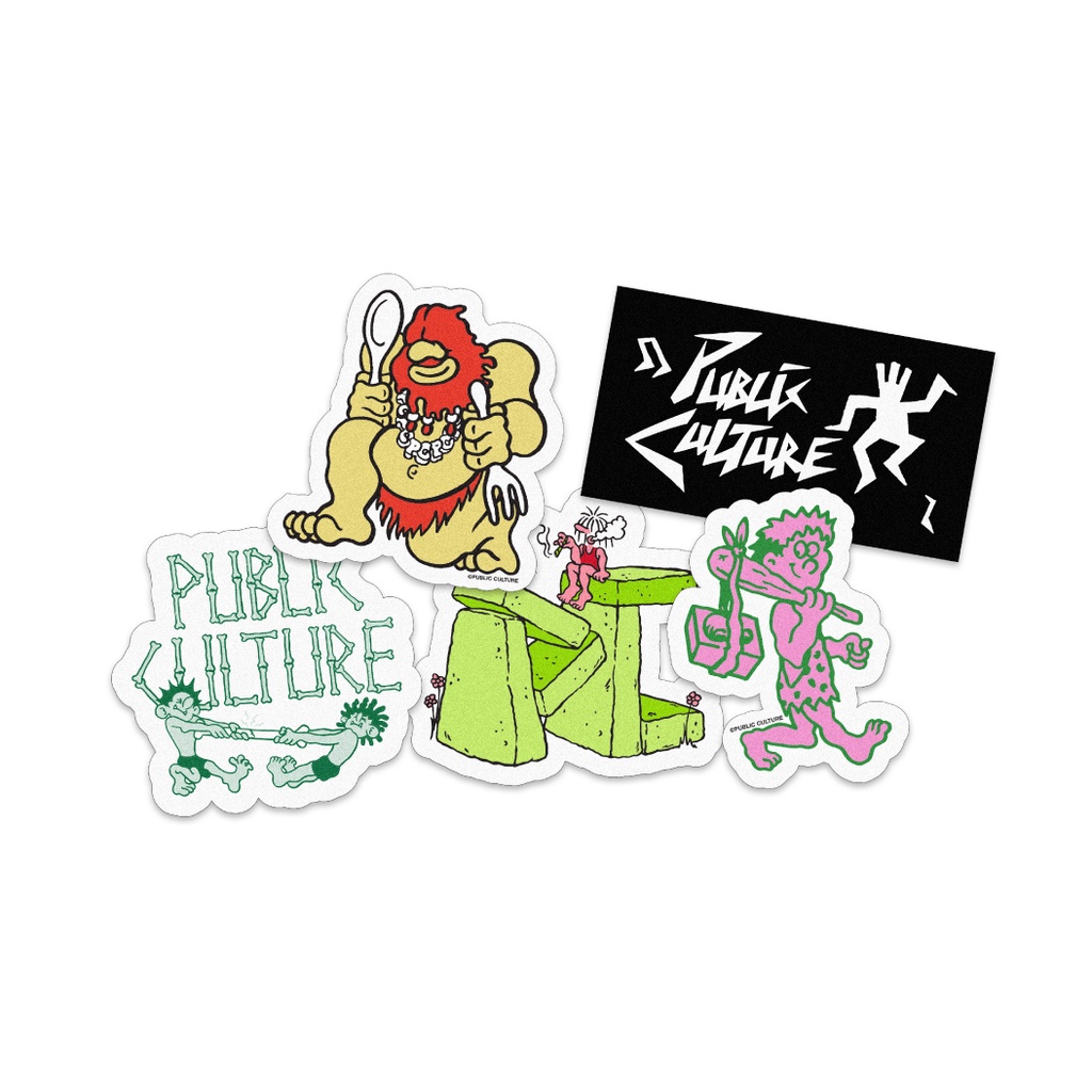 Jual Public Culture - Primal Power Sticker Pack | Shopee Indonesia