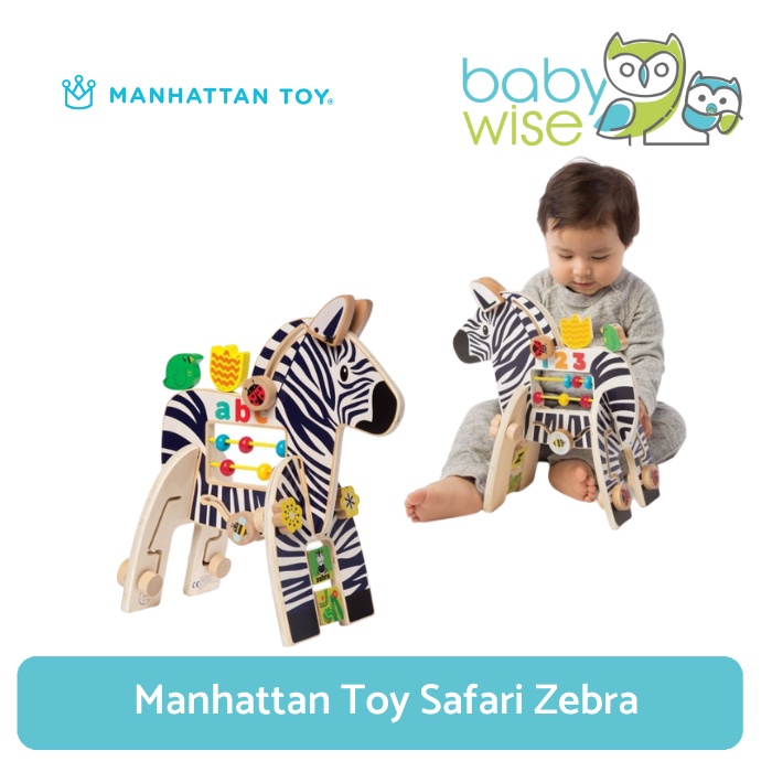 Jual Manhattan Toy Safari Zebra - Mainan Anak | Shopee Indonesia