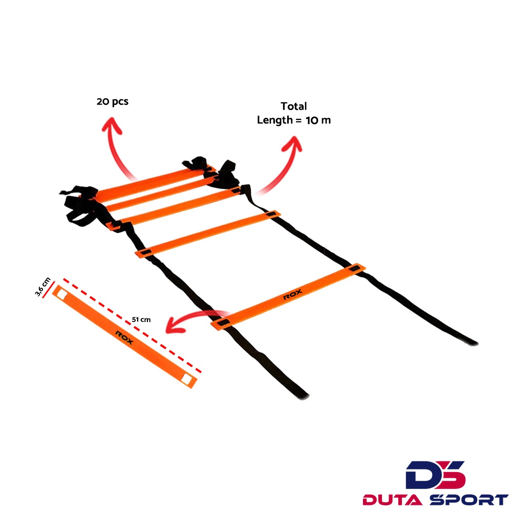 Jual Agility Ladder Speed Alat Ketangkasan 10 meter ROX Original ...