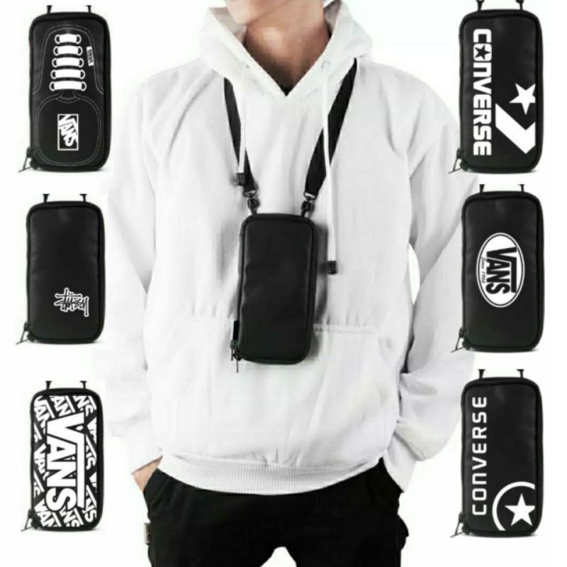 Jual Dompet Hp Gantung Leher - Hanging Phone Wallet Mini Sablon - Tas ...