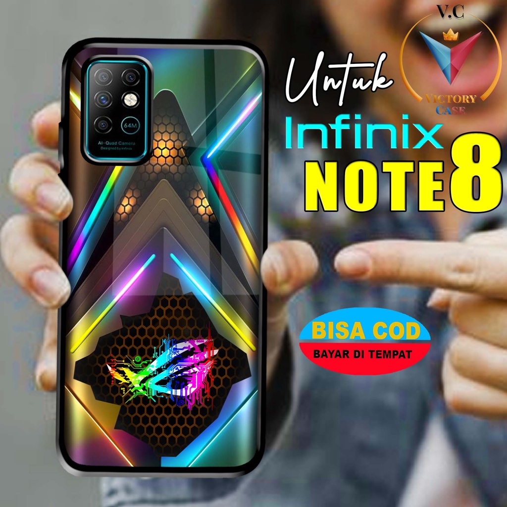 Jual Case INFINIX NOTE 8 Victory Case [ GROG ] Case Hp Glossy Casing ...
