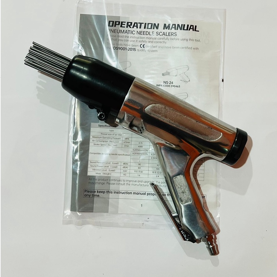 Jual IMPA 590464 JEX 28 NS 28 Pneumatic Jet Chisel Scaler Gun - 677 | Shopee Indonesia