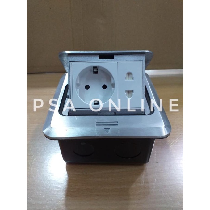 Jual Stop Kontak Lantai / Tanam ready shipping | Shopee Indonesia