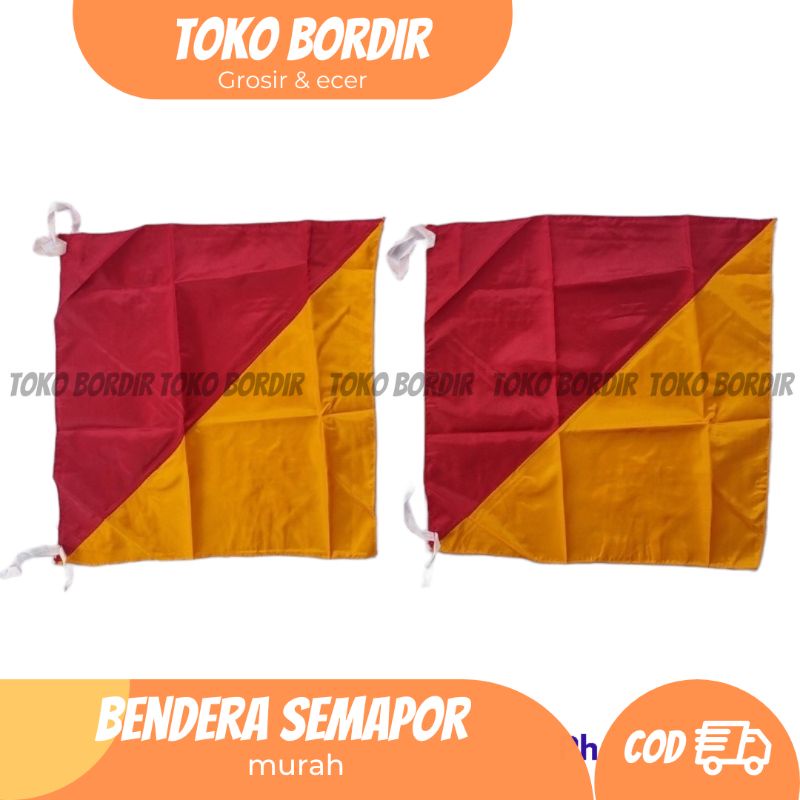 Jual Bendera semapor halus / bendera semaphore / bendera semapur ...