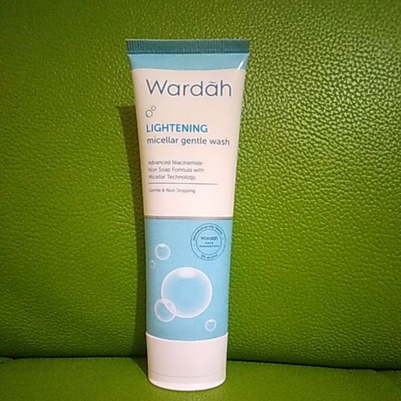 Jual Wardah lightening micellar gentle wash 50ml (pencuci muka ...