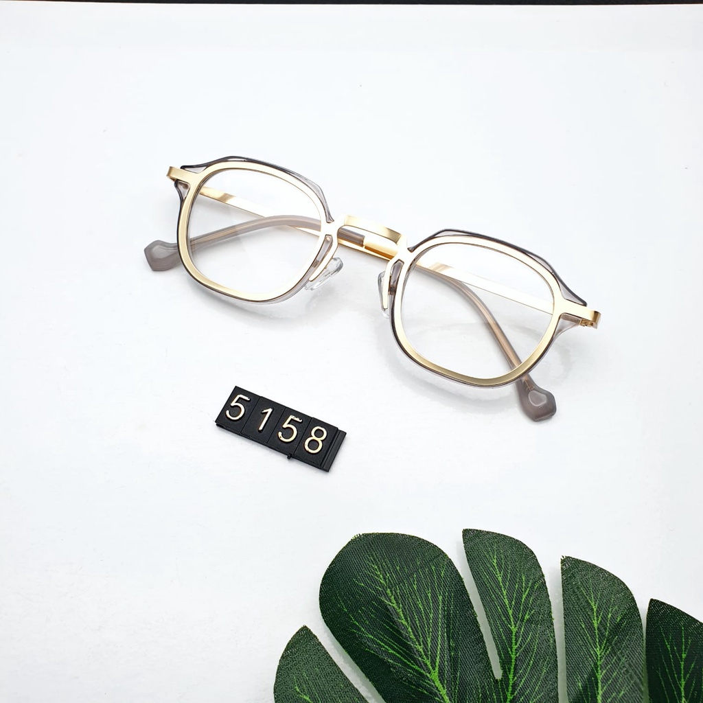 Jual KACAMATA BENING FASHION CEWEK/COWOK 5158/FRAME KACAMATA/ | Shopee ...