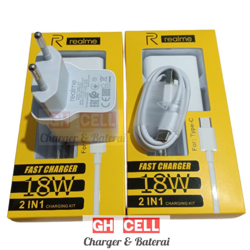 Jual Charger Realme C15 C25Y C13 C11 Fast Charging 18Watt Micro USB ...