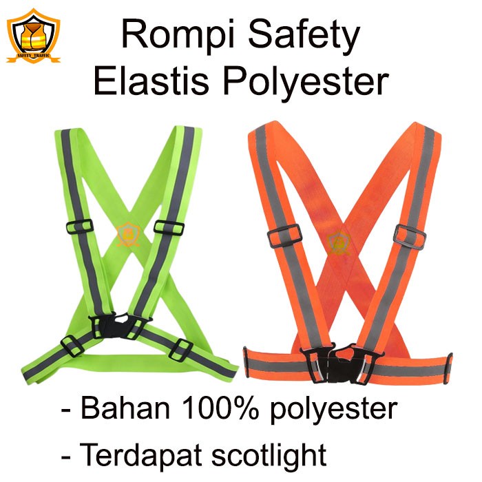 Jual Rompi Safety Karet V / Rompi Safety Proyek / Safety Vest | Shopee ...