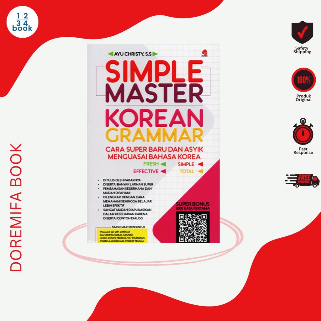 Jual BUKU SIMPLE MASTER KOREAN GRAMMAR | Shopee Indonesia