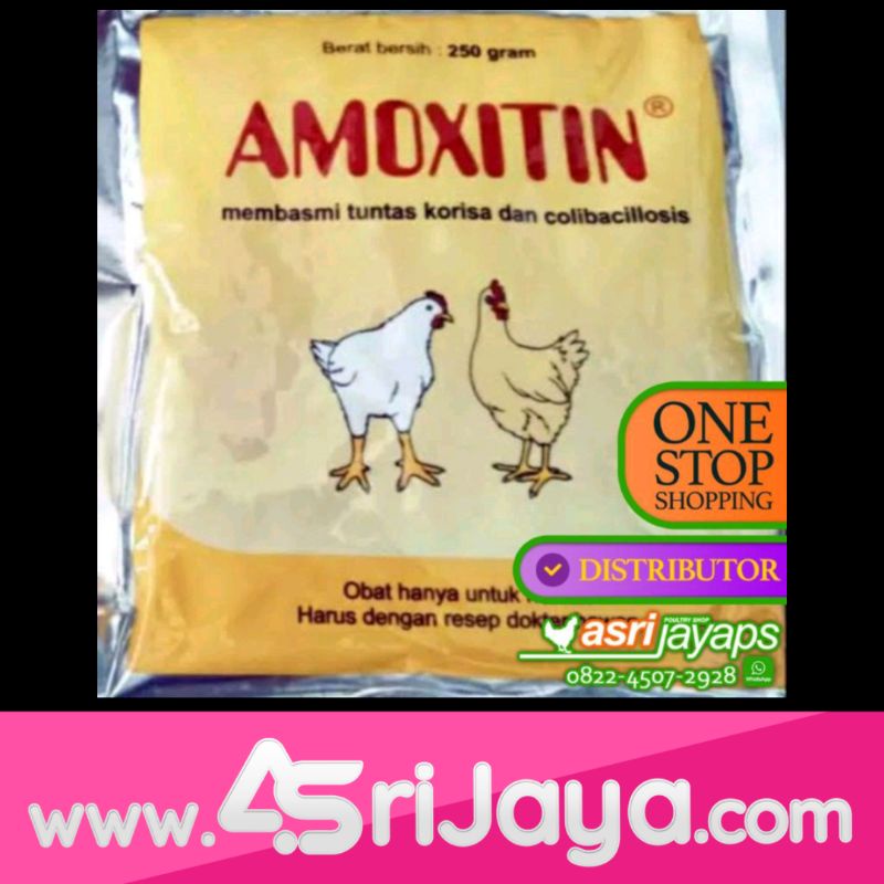 Jual Obat Ayam Amoxitin 250 gr Medion | Shopee Indonesia