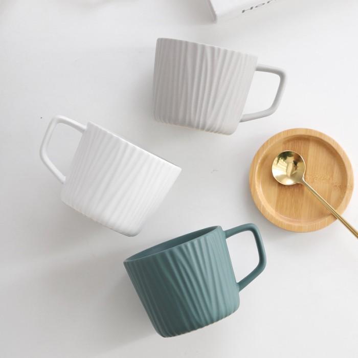 Jual Minimalist Coffee Tea Cup Glass DOFF / Gelas Kopi Keramik Estetik ...