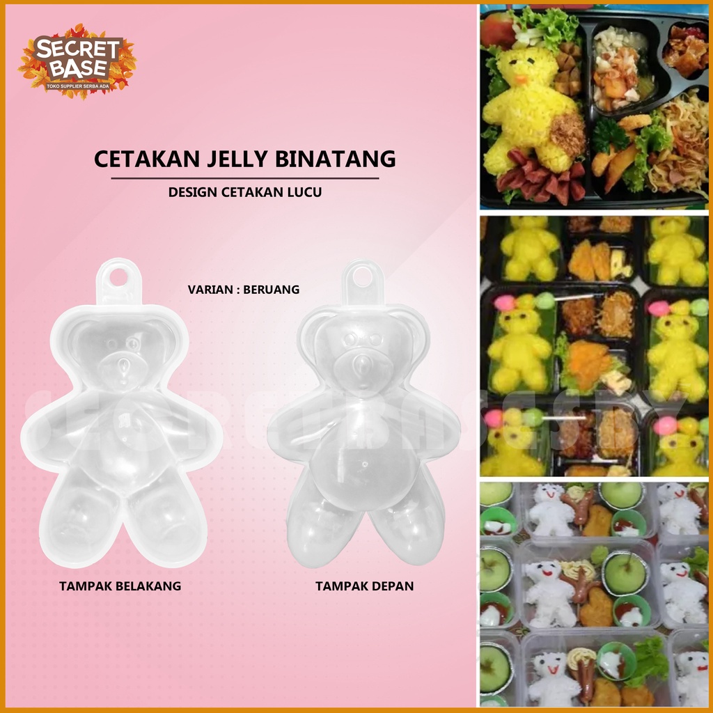Jual (ISI 12pcs) CETAKAN BENTO - Cetakan Nasi Bento Karakter / Cetakan ...