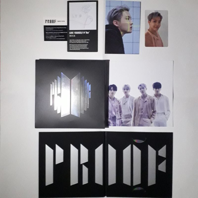 Jual [UNSEALED] ALBUM BTS PROOF COMPACT - JHOPE SET | Shopee Indonesia