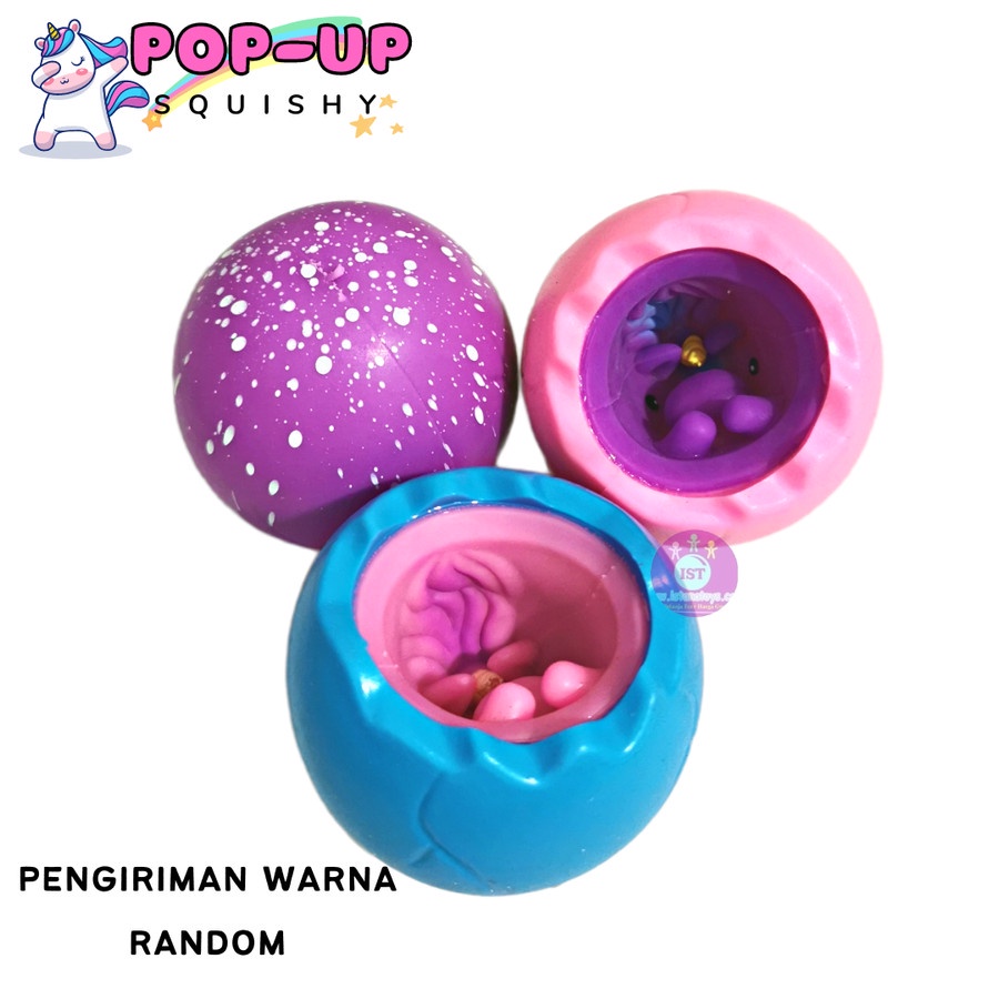 Jual Mainan Anak Squishy Pop up Animal Unicorn Squishy Anti Stres ...