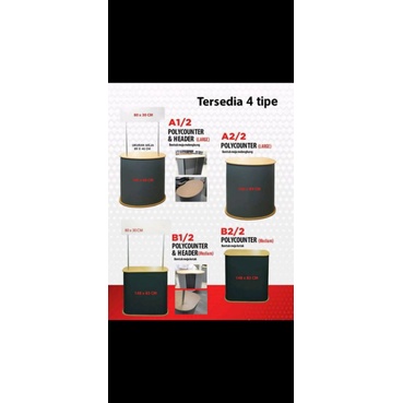 Jual meja pop up table putih // meja Promosi | Shopee Indonesia