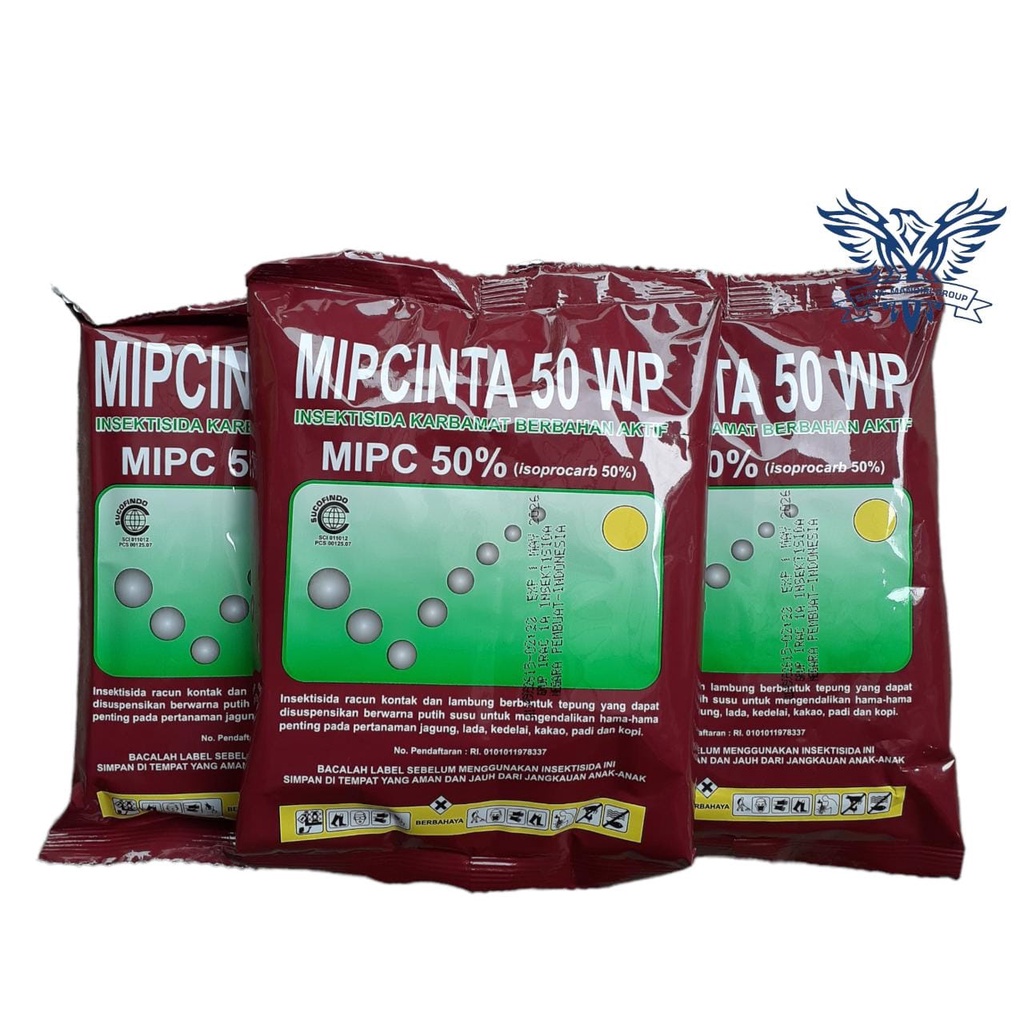 Jual Mipcinta 50 WP 100 Gram Insektisda Isoprocarb 50% Ampuh basmi ...