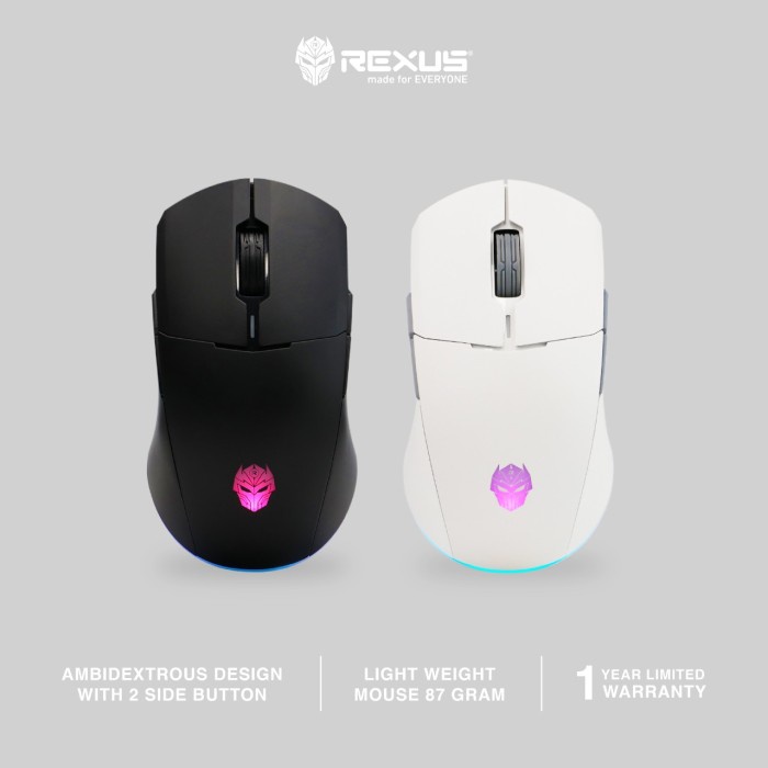 Jual Mouse Gaming Wireless Rexus Arka II Dual Connection RX-107 ...